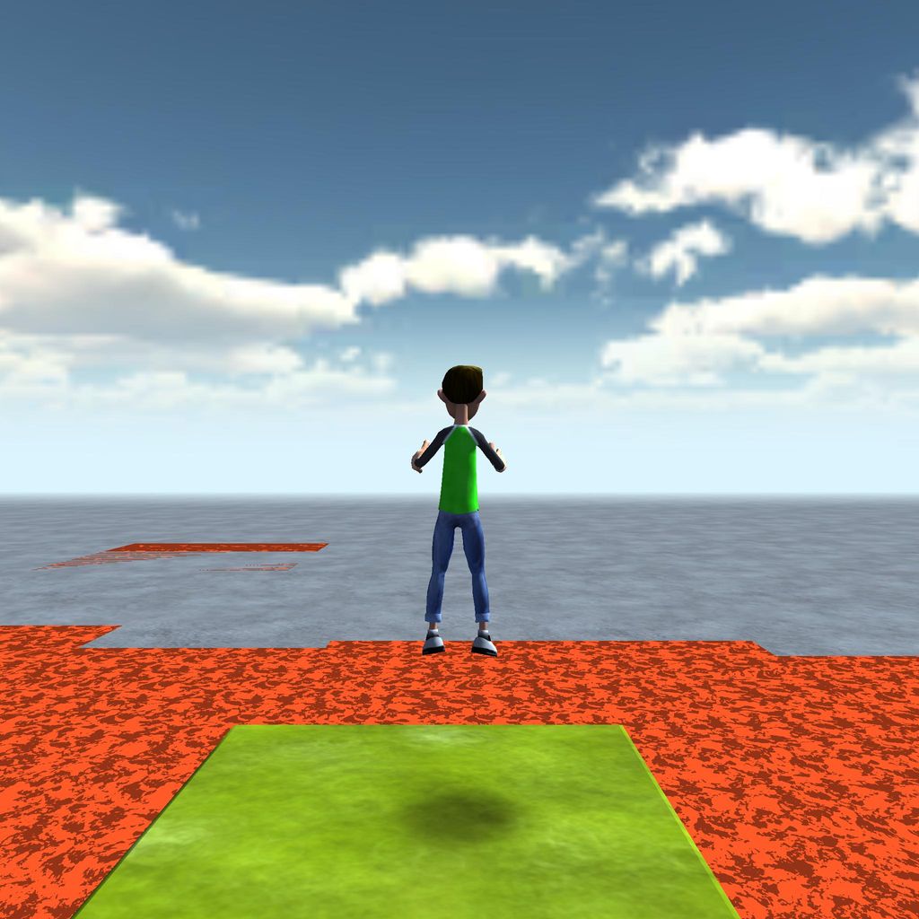 Unity Play | lava parkour game