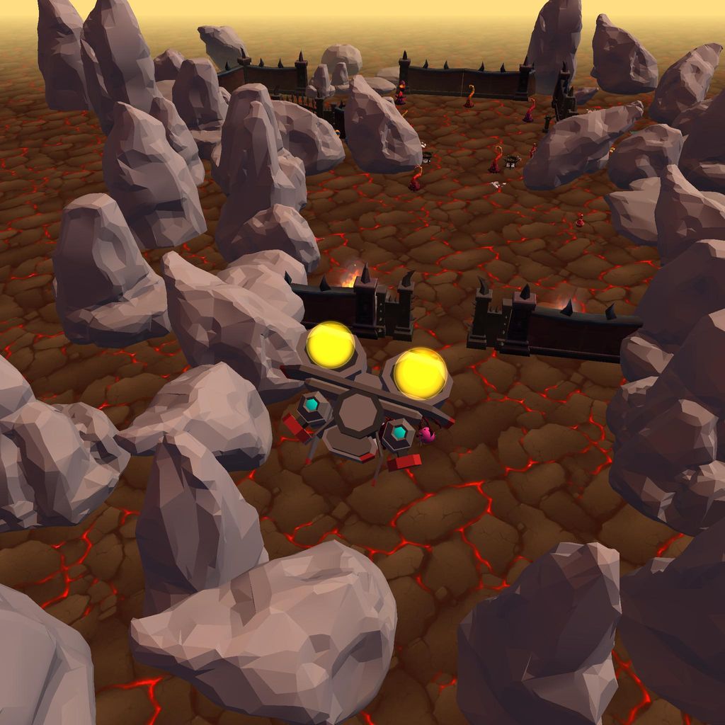 Unity Play | hell invaders (by template) game
