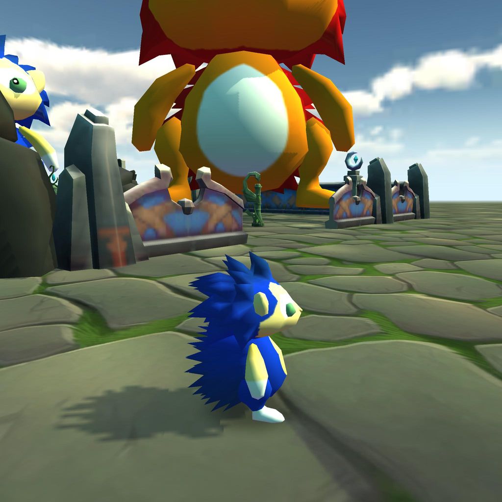 Unity Play | Sonic vs shin sonic game