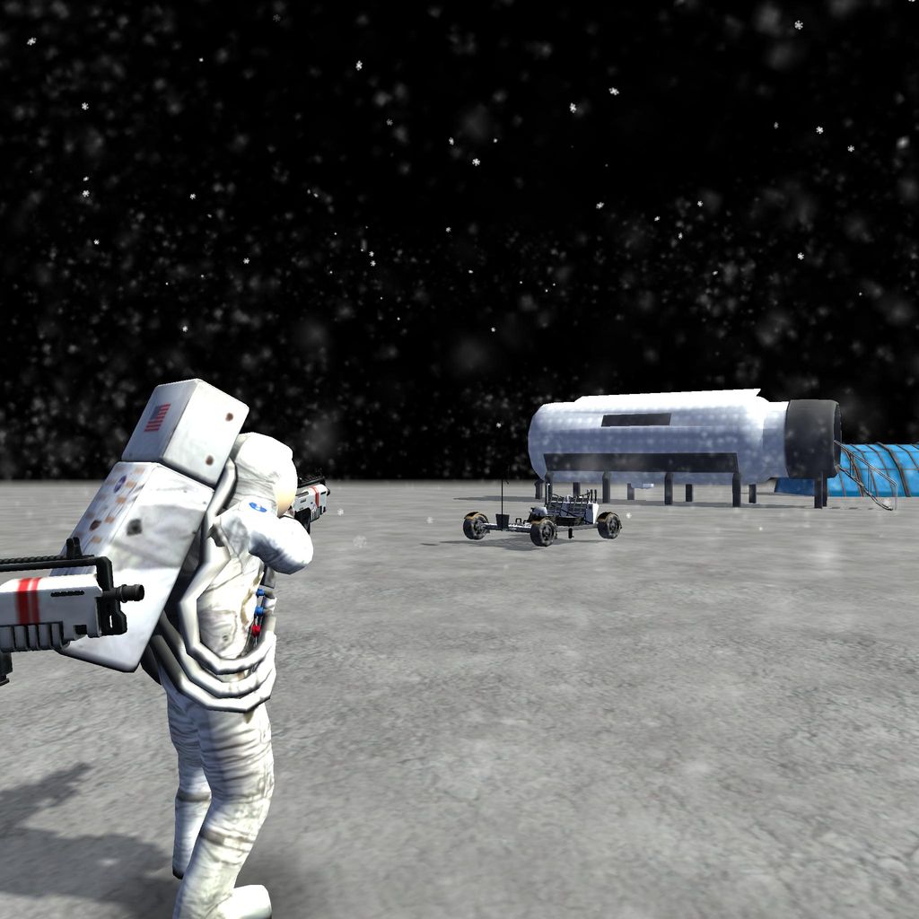 Unity Play | Moon landing 2 game
