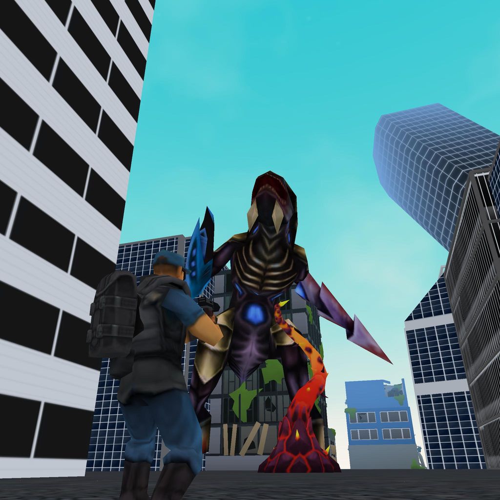 Unity Play | god zilla game