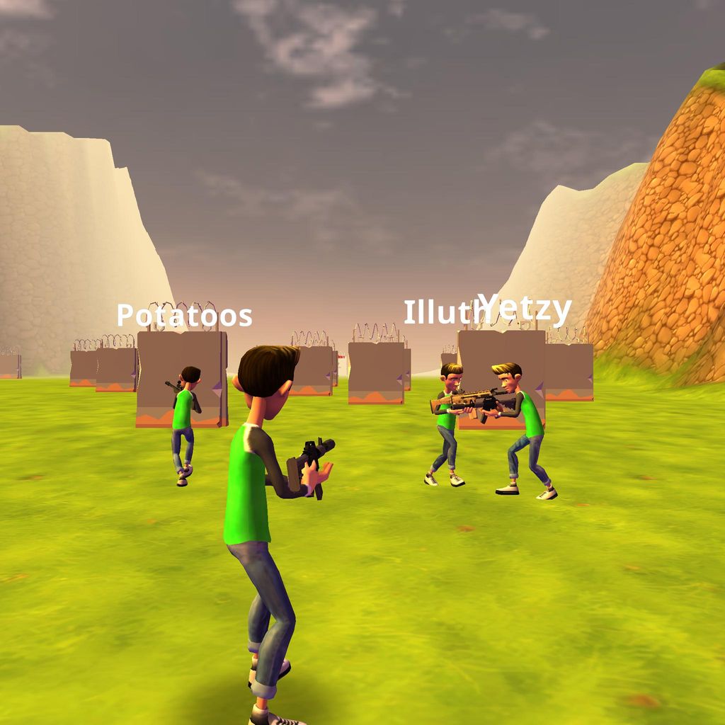 Unity Play | Capture Flag 4x4 game