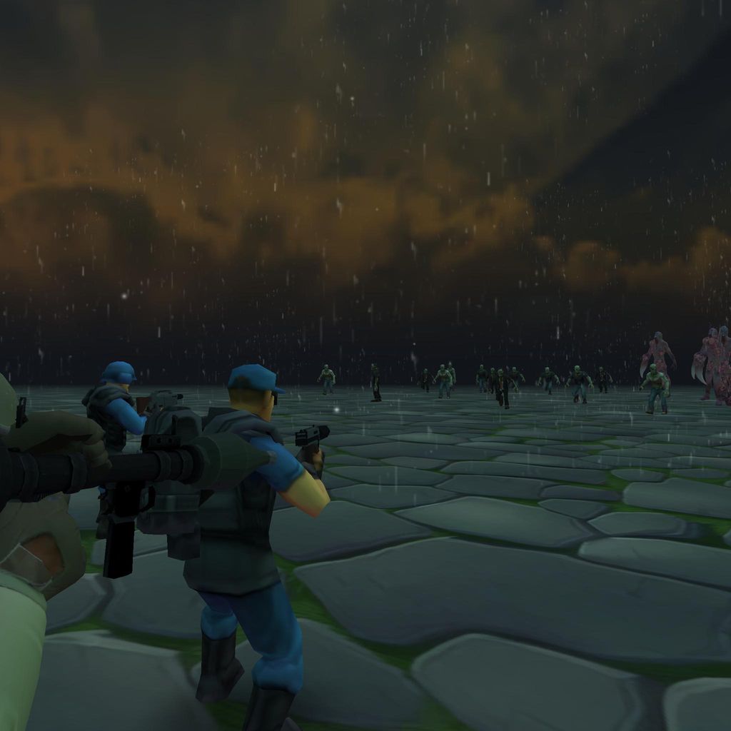 Unity Play | humans vs zombies game