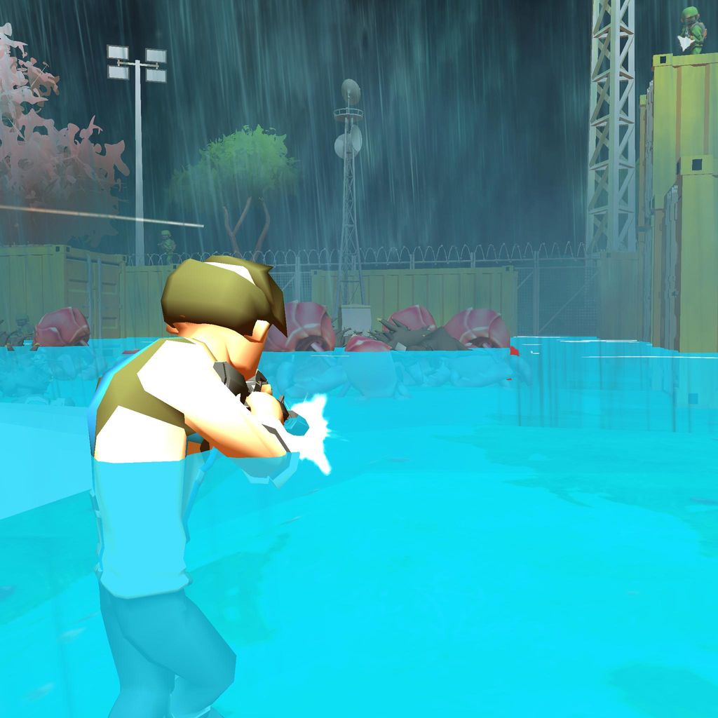 Unity Play | flooded map full of monsters game