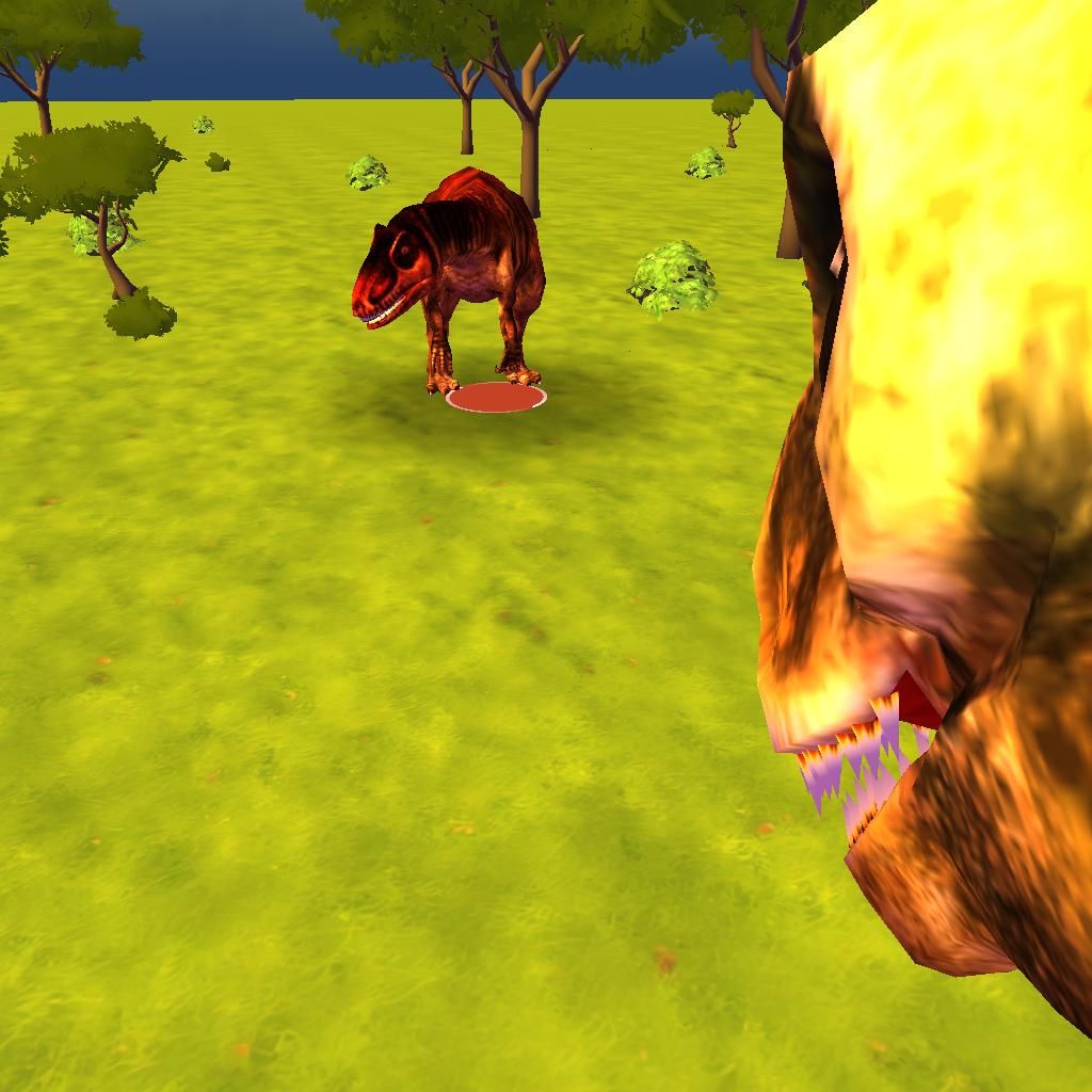 Unity Play | Allosaurus vs Tyrannosaurus game