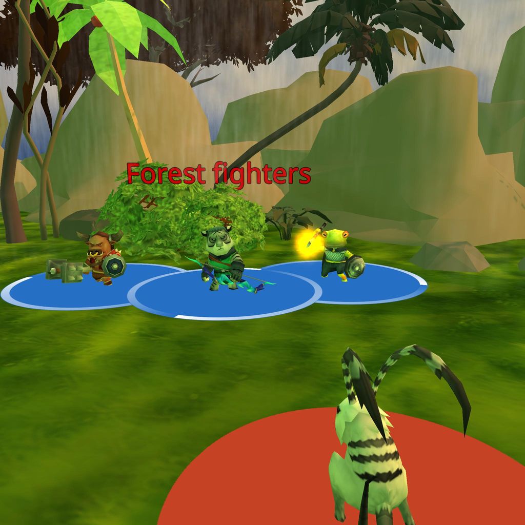 Unity Play | Forest fighters game