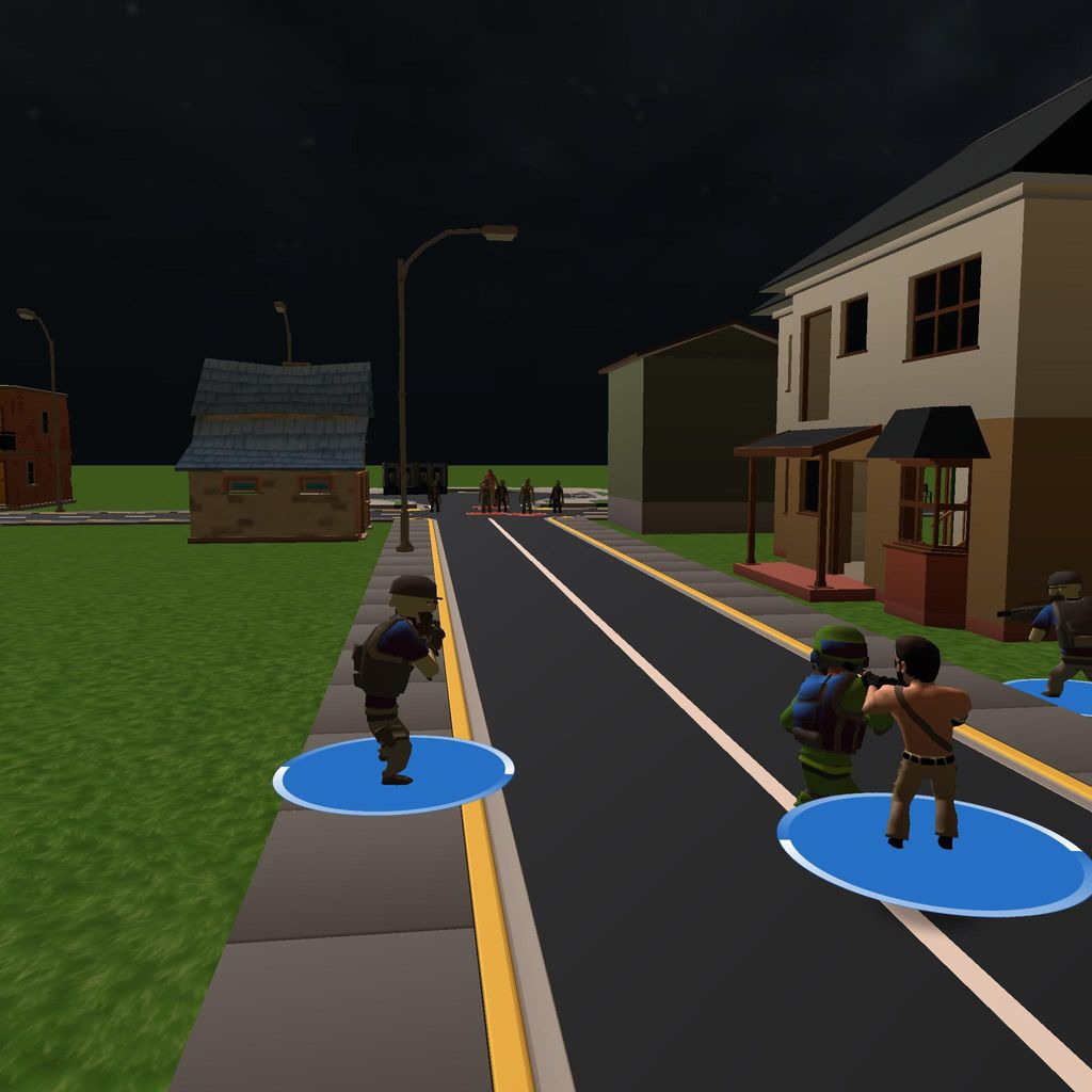 Unity Play | humans vs zombies game