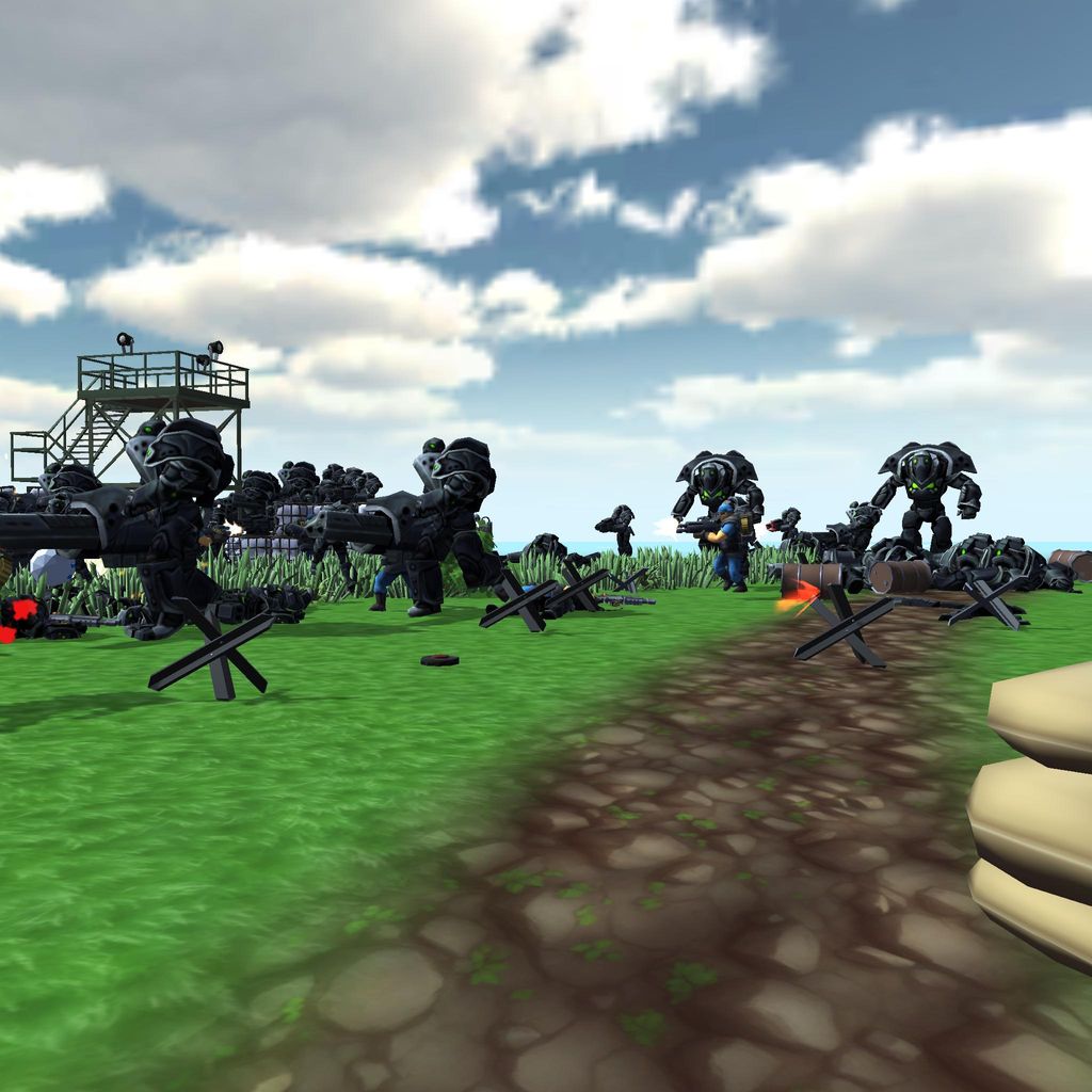 Unity Play | The invasion of tetra game