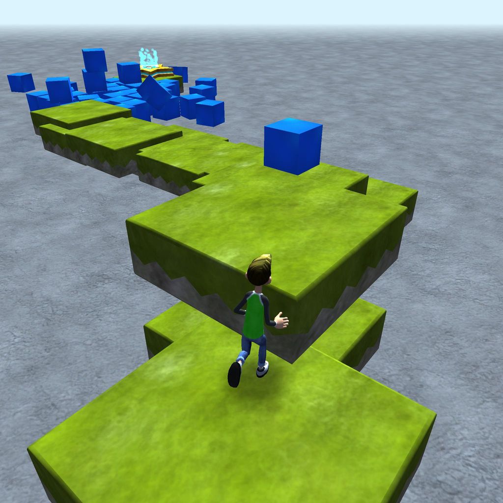 Unity Play | get away from the blocks game