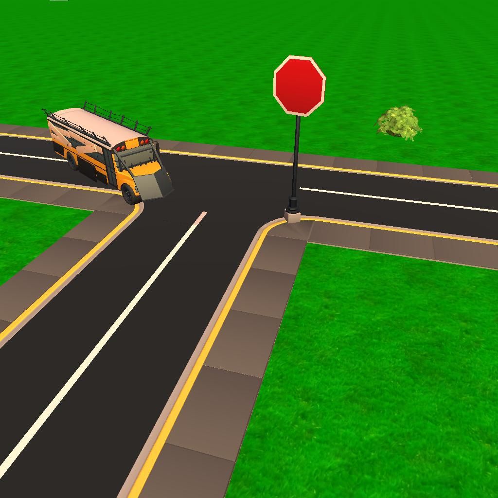 Unity Play | the bus two schools game