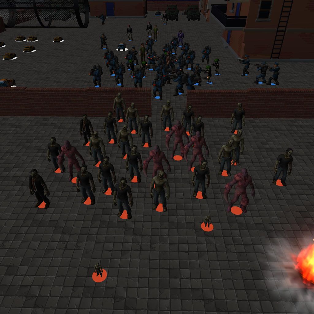 Unity Play | fight against zombies game