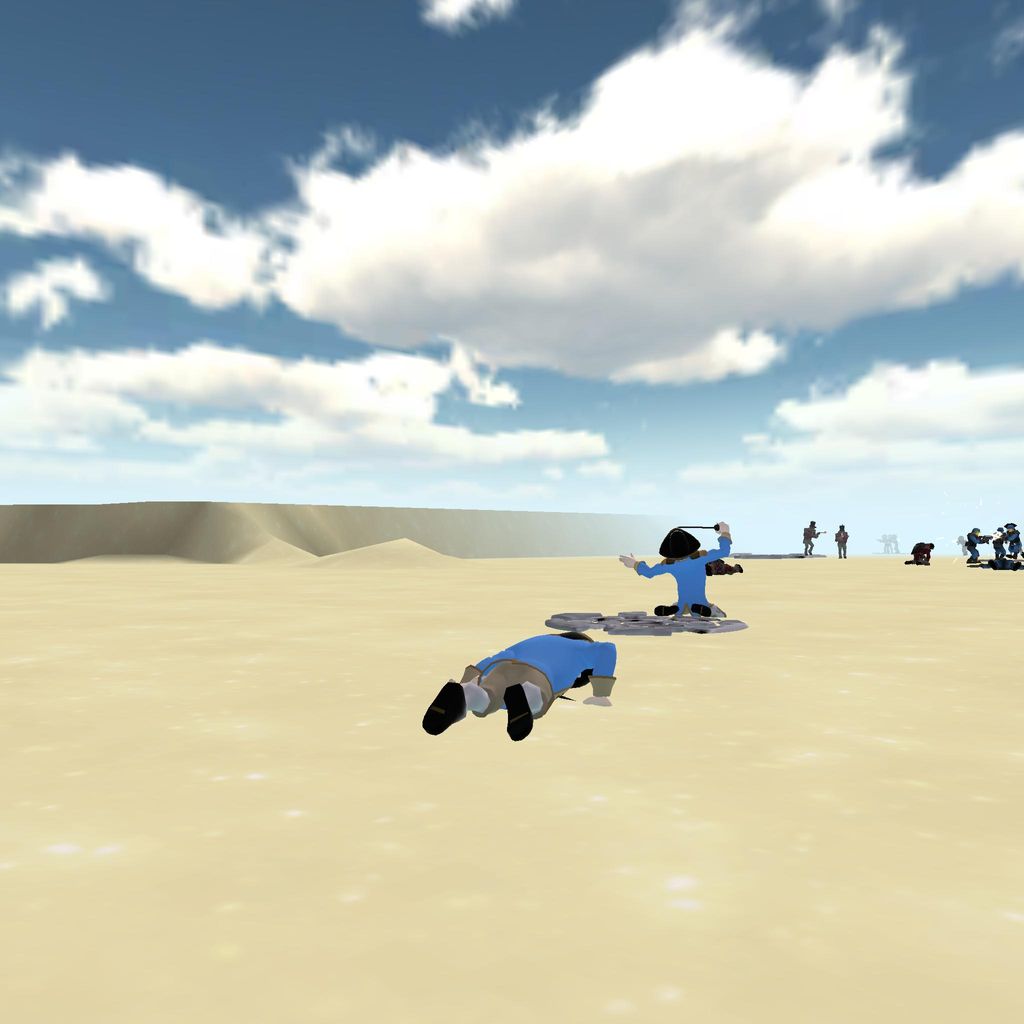 Unity Play | Taliban Army Afghanistan vs Israel Iran Desert game