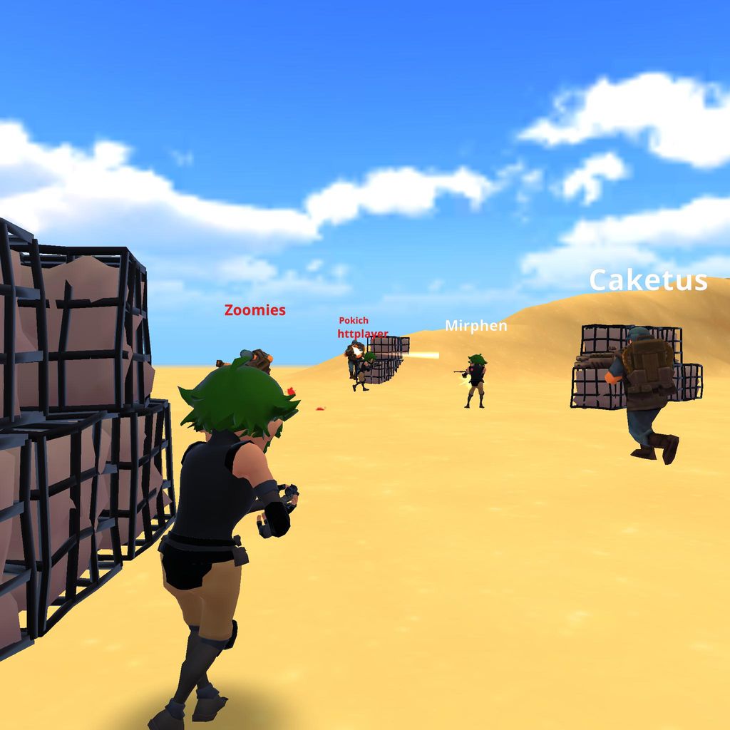 Unity Play | Desert crash battle match game