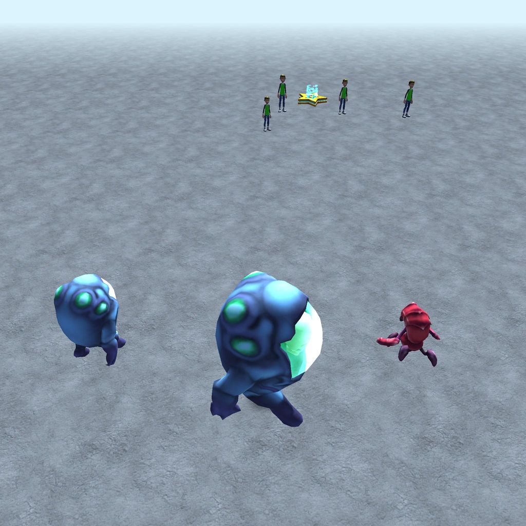 Unity Play | Aliens vs. humans game