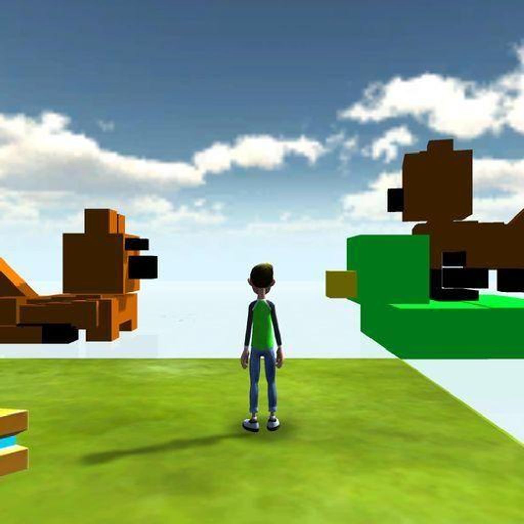 Unity Play | OTTER POP AT THE NEWBORN OTTER [ FALL MODE ] game