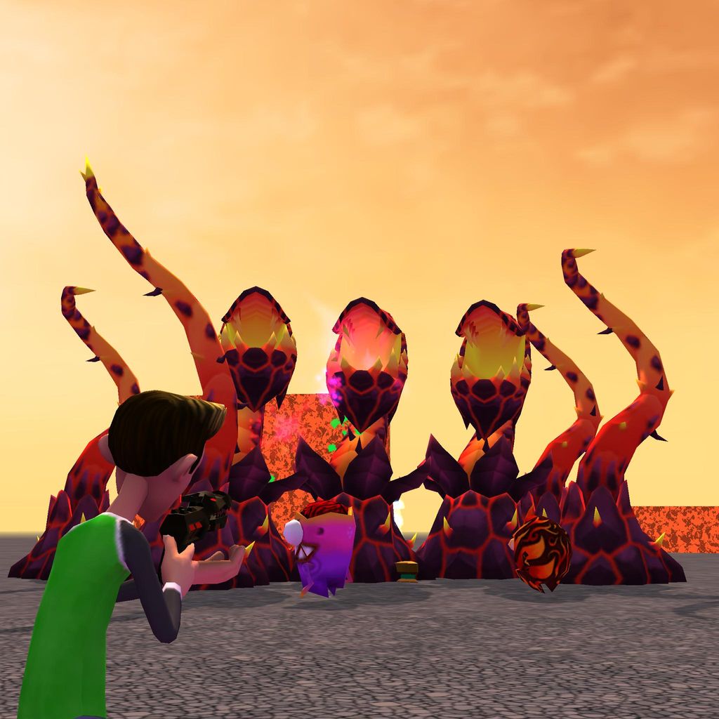 Unity Play | Lava monster boss battle game