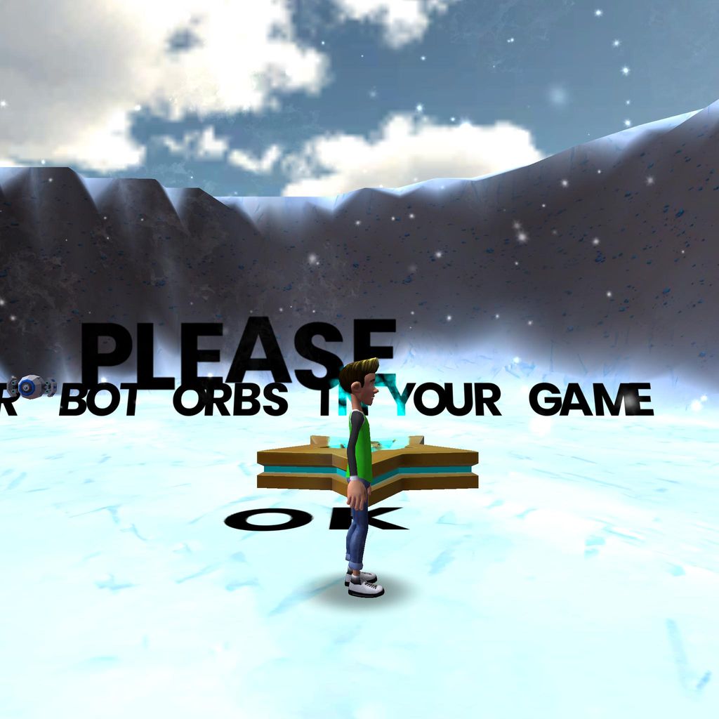 Unity Play | pleas put robot orbs in your game game