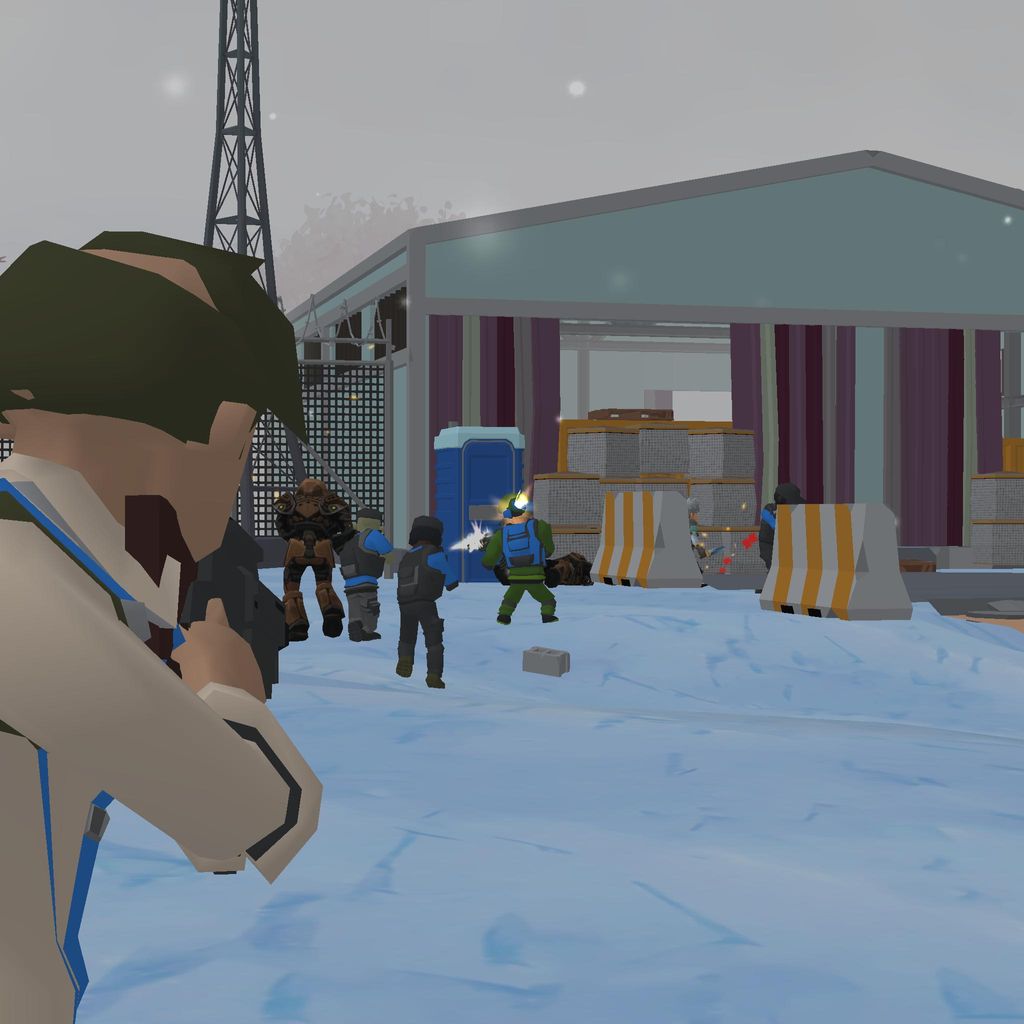 Unity Play | 4v4 clash 3d game