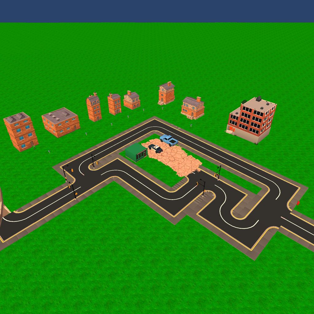 Unity Play | Mini city (basics template) game