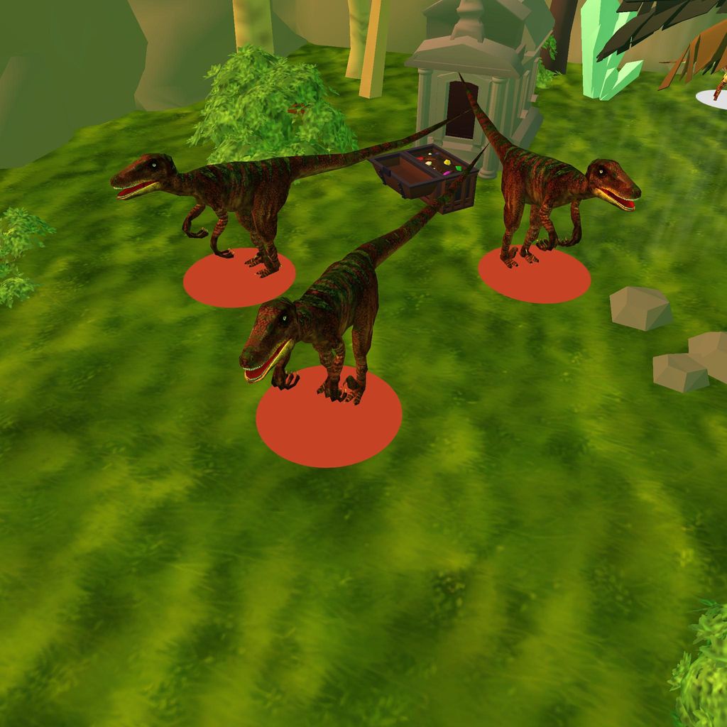 Unity Play | DINOS IN ACTION game